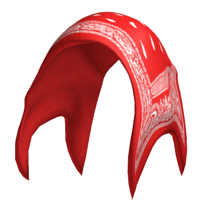 Red Bandana Y2K Head Scarf S Code Price RblxTrade