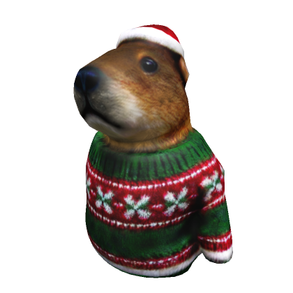 Christmas Capybara Roblox Item Rolimon S
