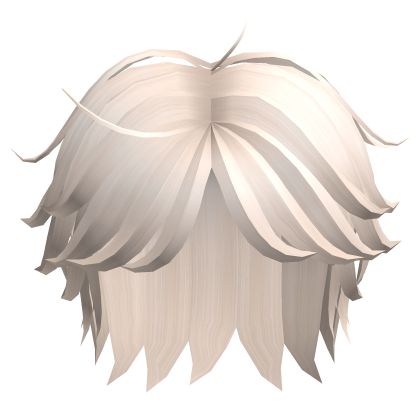 Pelo Desordenado Esponjoso Beige Roblox