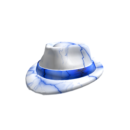 Blue Lightning Fedora Of SQL Roblox