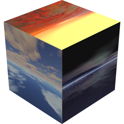 Skybox Cube Classic Roblox