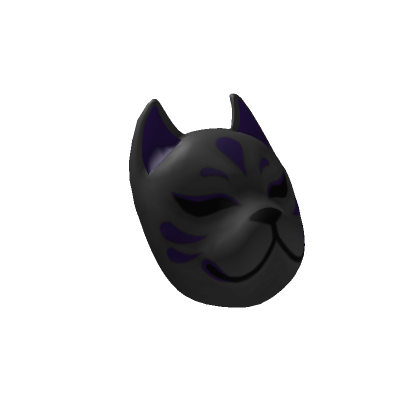 Dark Purple Side Kitsune Mask S Code Price RblxTrade