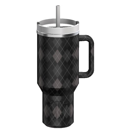 Black Argyle Popular Water Bottle Roblox