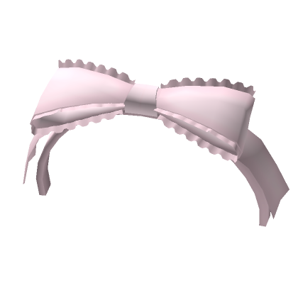 Kawaii Baby Pink Pastel Bow Headband Roblox Item Rolimon S
