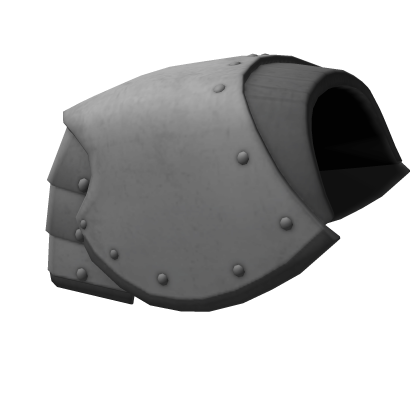 Left Steel Pauldron Roblox Item Rolimon S