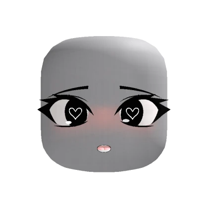 Animated Flustered Kawaii Heart Eye Recolor Roblox