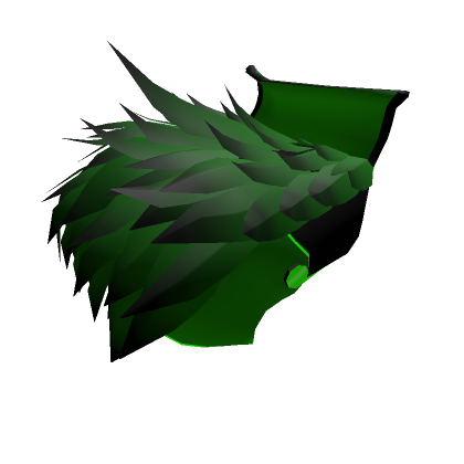 Right Anonymous Shoulder Guard Green Roblox