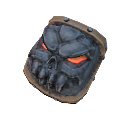 Right Barbarian Skull Shoulder S Code Price RblxTrade