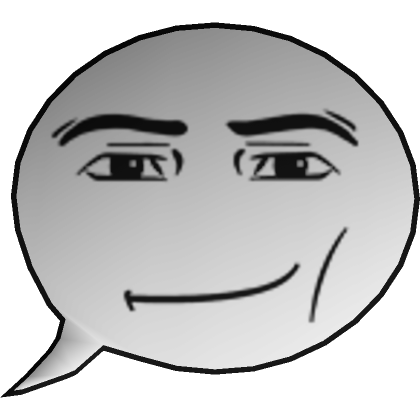 Man Face Speech Bubble Roblox Item Rolimon S