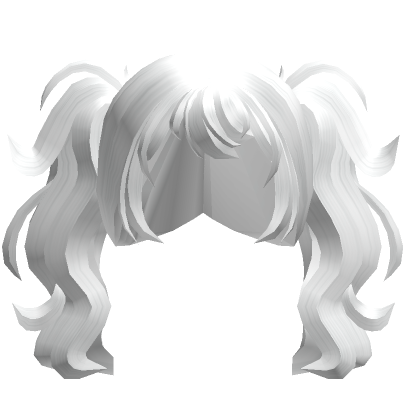 Y2K Messy Aesthetic Pigtails White S Code Price RblxTrade