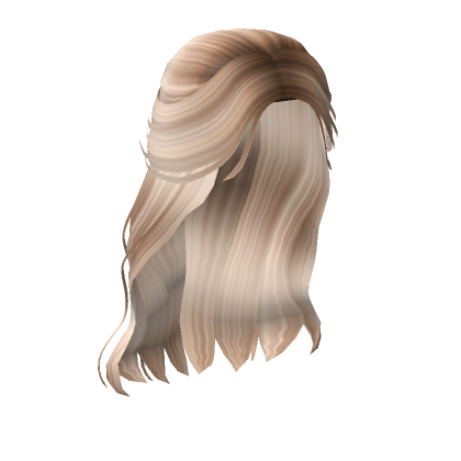 Flower Girl Half Up Wavy Braid In Blonde Roblox