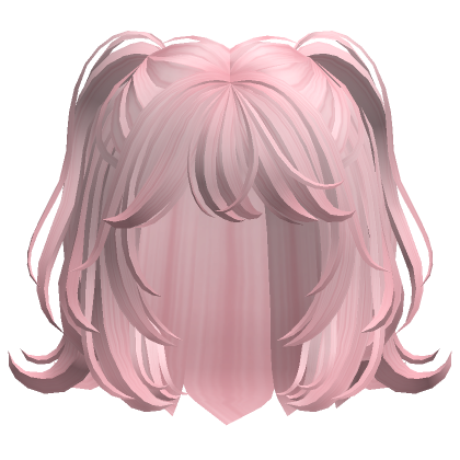 Cute Half Up Half Down Pigtails Pink Roblox