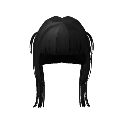 Black Long Anime Pigtails Roblox Item Rolimon S