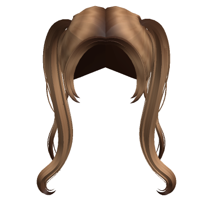 Cute Swirly Anime Pigtails In Caramel Roblox Item Rolimon S