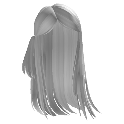 Windy Silk With Side Pony In White Roblox