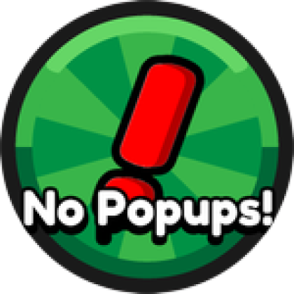 Remove Popups Roblox