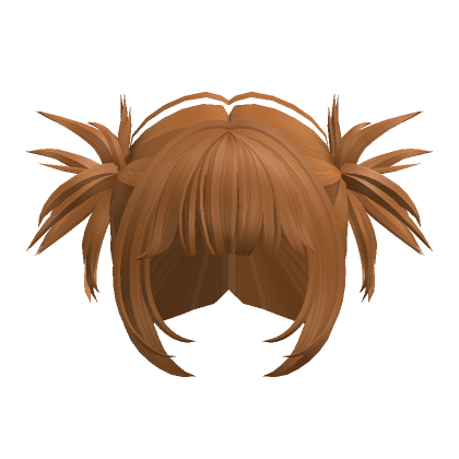 Messy Y2K Punk Pigtails Ginger Roblox