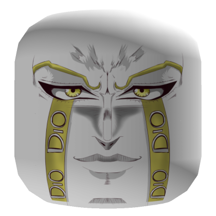 Dio Over Heaven Face Roblox