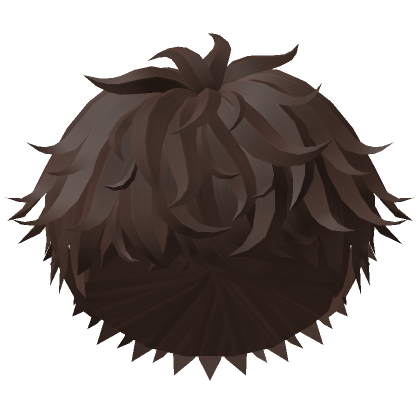 Pelo desordenado de grunge Cool Boy Marrón Roblox
