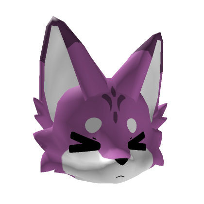 Flustered Purple Kemono Fox Roblox Item Rolimon S