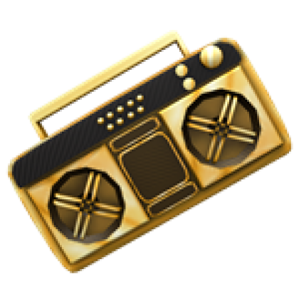 Golden Boom Box Roblox