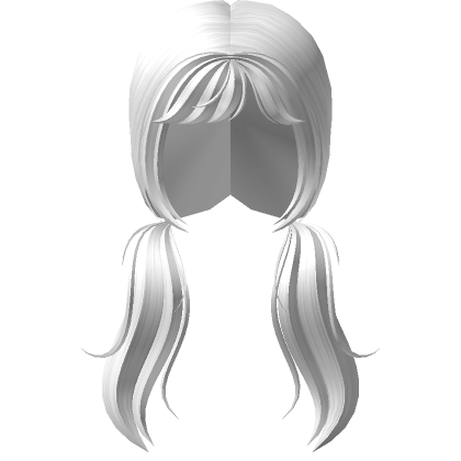 Y2K Popular Low Pigtails In White S Code Price RblxTrade