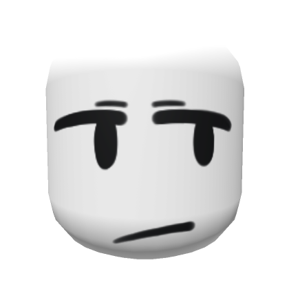 Máscara Facial Indiferente Roblox