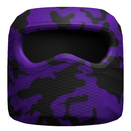 Purple Camo Ski Mask Roblox Item Rolimon S