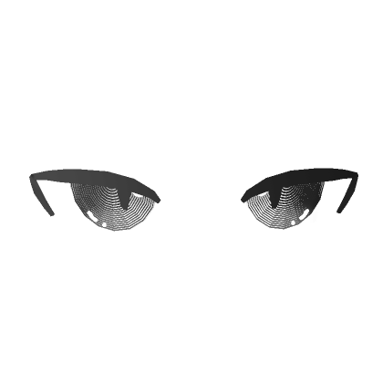 Yeux d anime qui changent de couleur blanc à noir Roblox