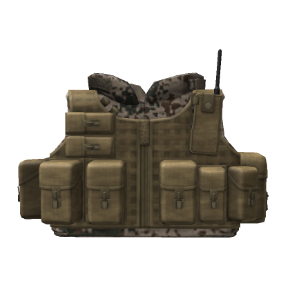 Desert Bundeswehr Flak Vest LBV Roblox Item Rolimon S