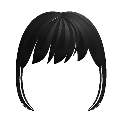 Black Swept Bangs Roblox Item Rolimon S