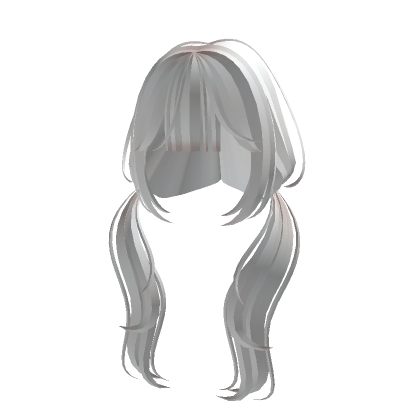 White Wavy Pigtails S Code Price RblxTrade