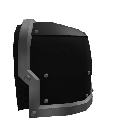 Black Silver Left Shoulder Roblox