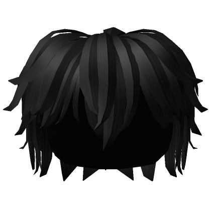 Black Wavy Anime Hair Roblox Item Rolimon S