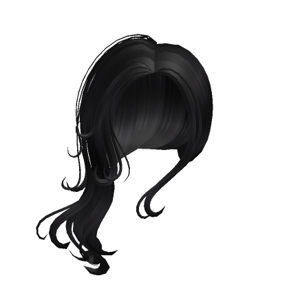Black Beautiful Side Swept Hair Roblox