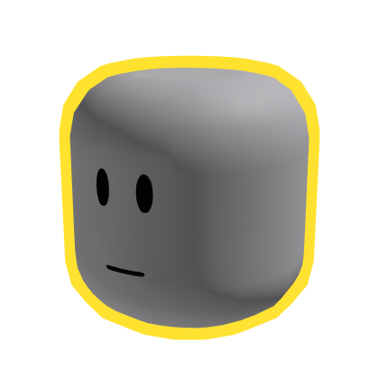 Yellow R15 Blocky Outline Avatar Roblox