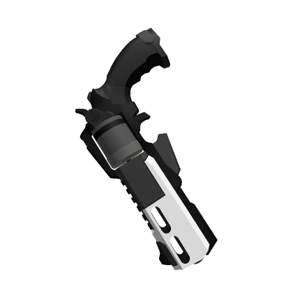 White Cyber Heavy Revolver Right Roblox