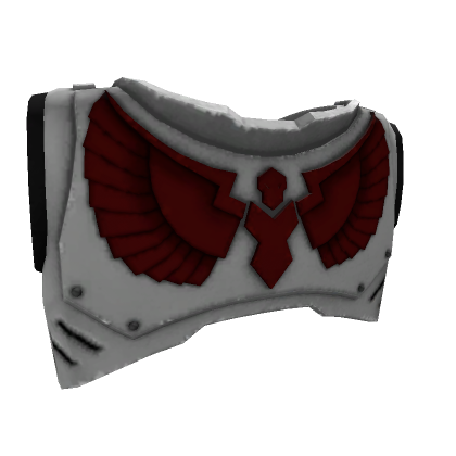 White Red Rubicon Praetorian Chestplate Roblox