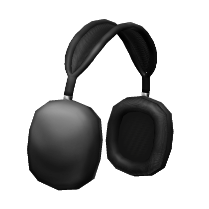 Black Headphones Roblox