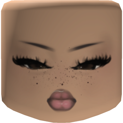 Mink Doll Makeup Face Mask Light Skin Tone Roblox