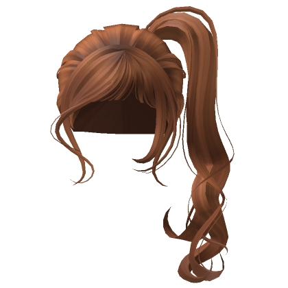 Gyaru Longo Lado Gengibre De Cauda De Cavalo Roblox