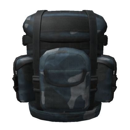 Blue Camo Rucksack Roblox Item Rolimon S