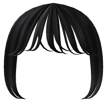 Thin Bangs In Black S Code Price Rblxtrade