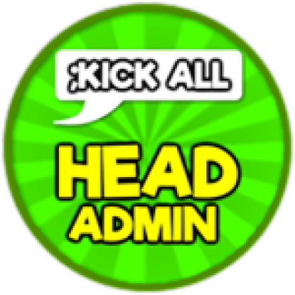 Head Admin Commands Roblox