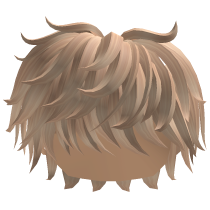 Fluffy Messy Swept Hair In Blonde Roblox Item Rolimon S
