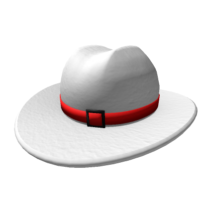 Red Banded White Stetson Roblox Item Rolimon S