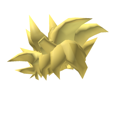 Bright Blonde Very Spiky Anime Hair Roblox Item Rolimon S