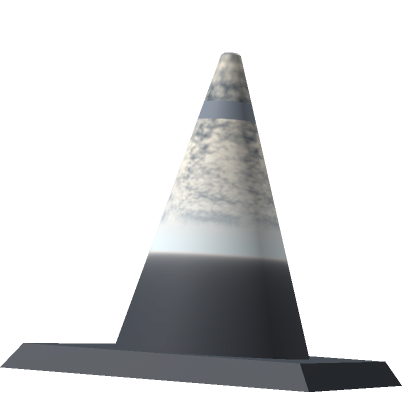 Cloudy Skybox Traffic Cone | Roblox Item - Rolimon's