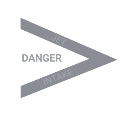 AH Danger jet intake right