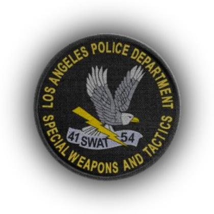 LAPD Swat Patch
